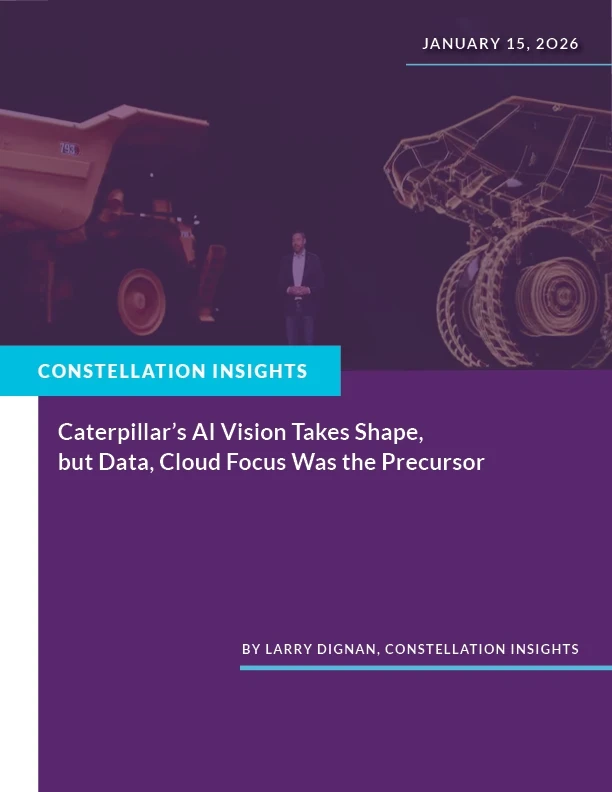 Caterpillar’s AI Vision Takes Shape, but Data, Cloud Focus Was the ...