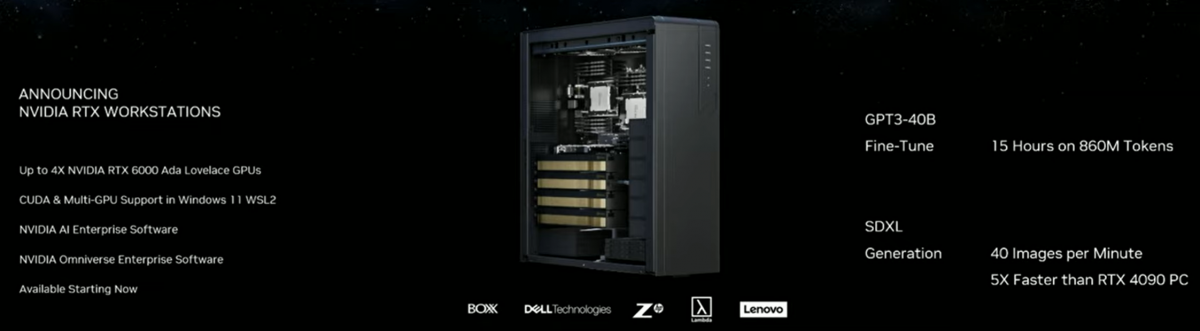 Nvidia fleshes out generative AI vision from PC, workstation to cloud ...