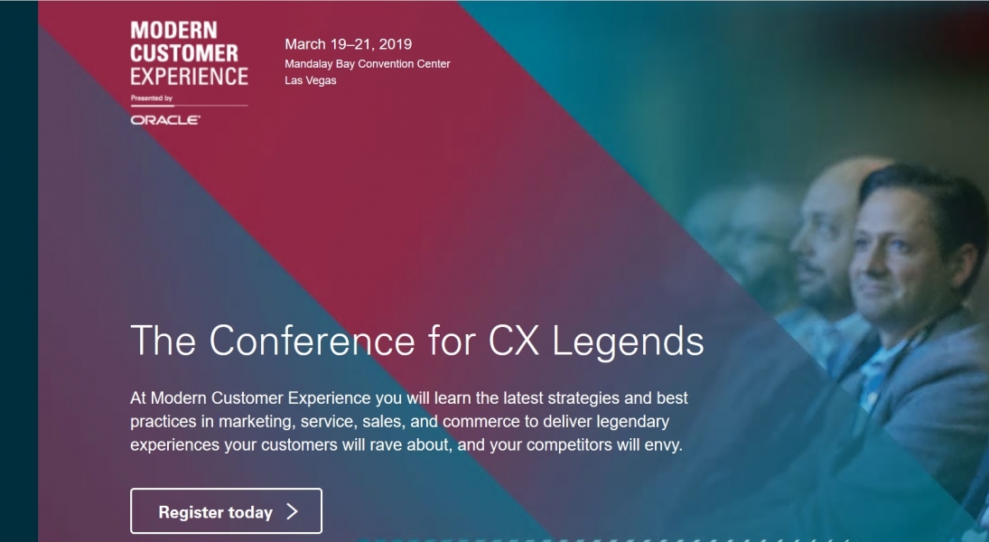 Oracle Modern Customer Experience, Las Vegas, NV | Constellation ...