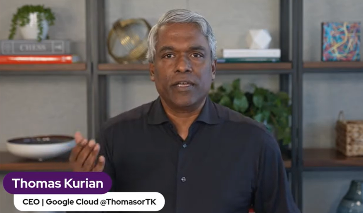 Google Cloud CEO Thomas Kurian on DisrupTV: Generative AI will revamp ...