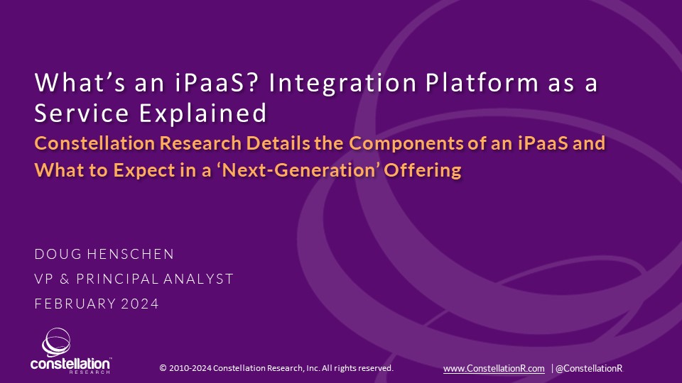 iPaaS Primer: How the Integration Platform as a Service is Evolving ...