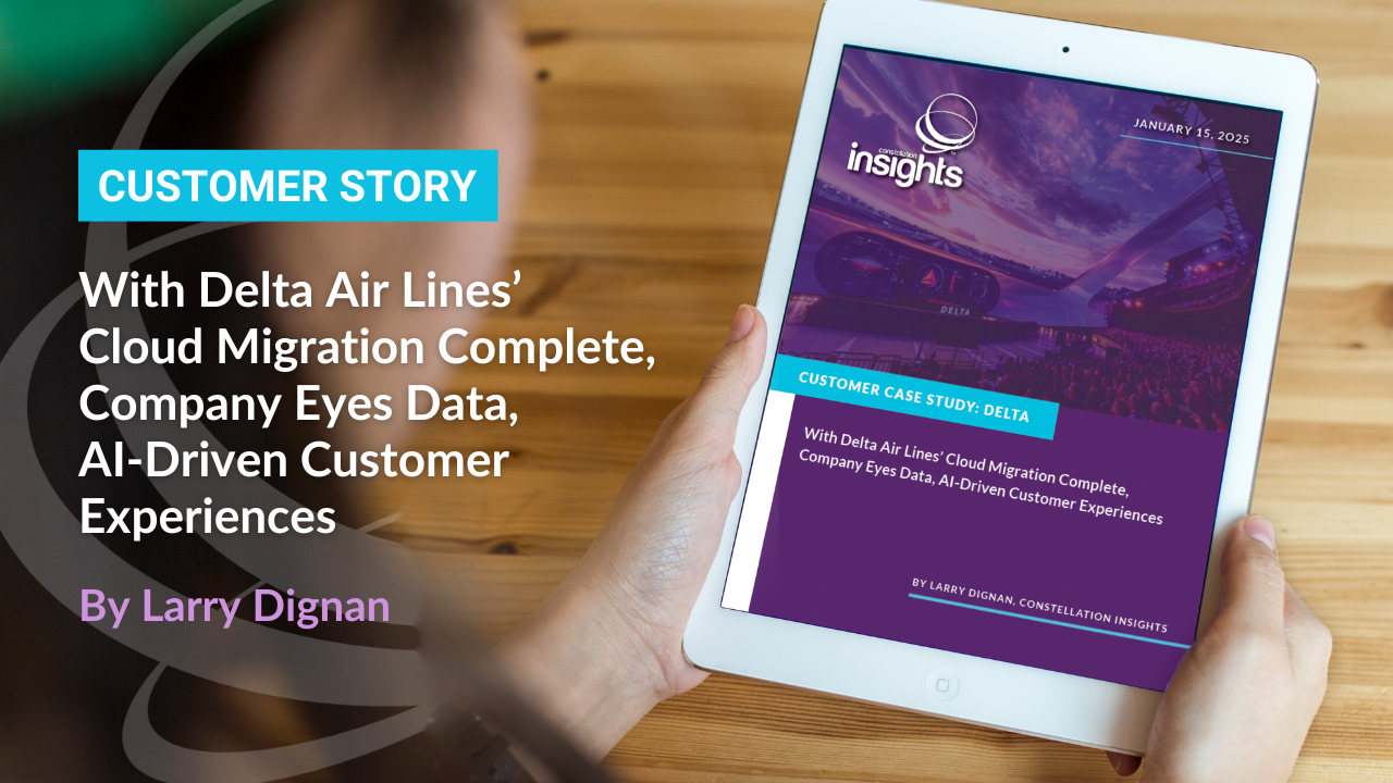 With Delta Air Lines’ Cloud Migration Complete, Company Eyes Data, AI ...