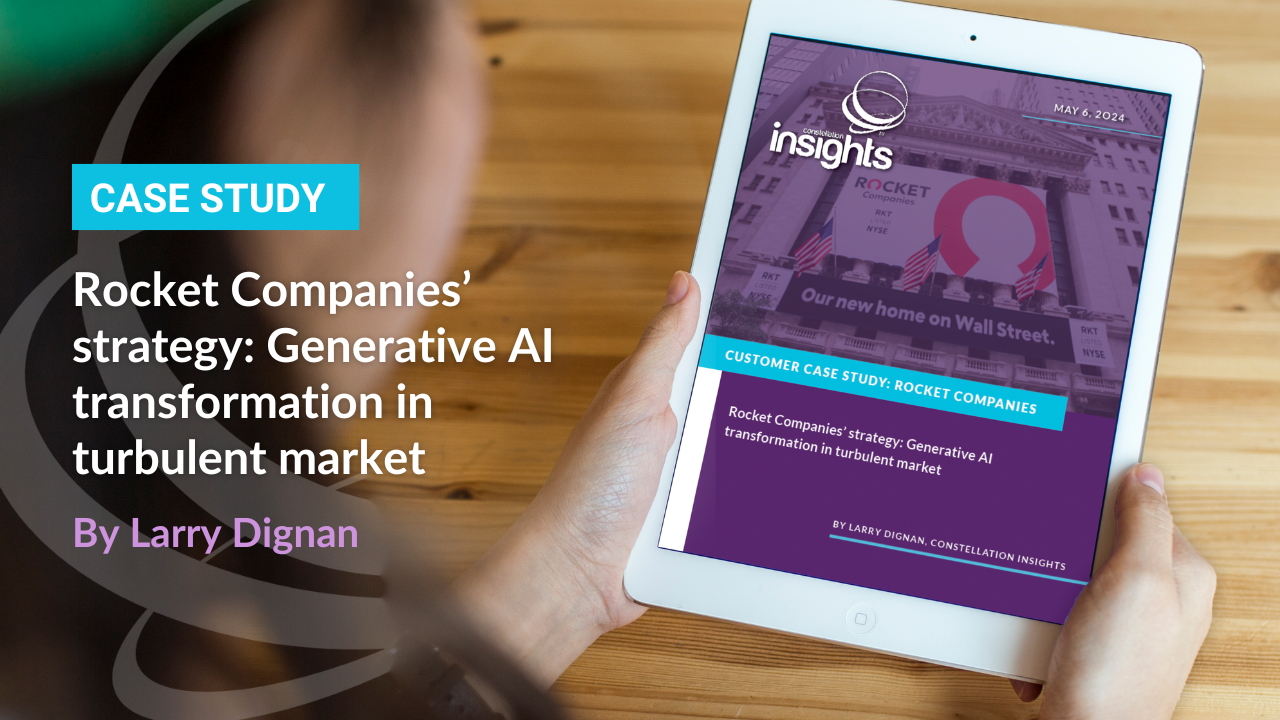 Rocket Companies’ strategy: Generative AI transformation in turbulent market | Constellation ...