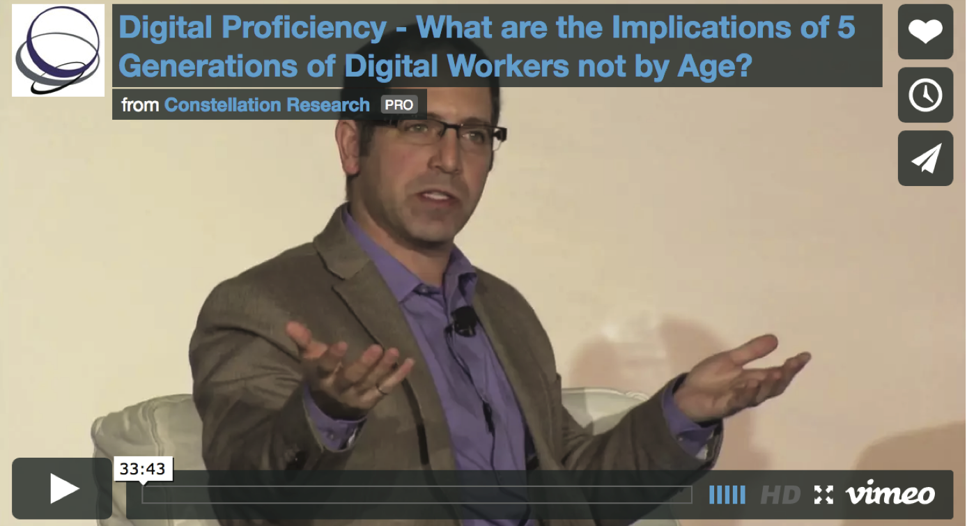 Digital Proficiency - What are the Implications of 5 Generations of ...