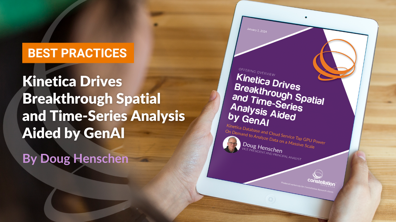 Kinetica Drives Breakthrough Spatial and Time-Series Analysis Aided by ...