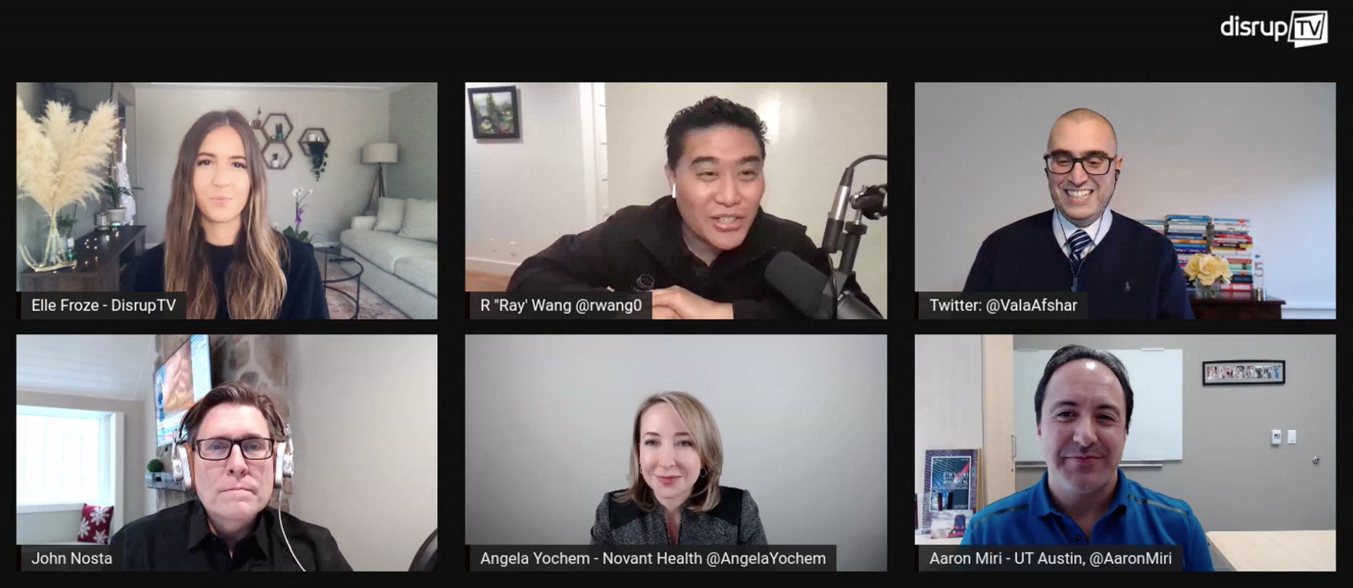 Disruptv Episode 218 Aaron Miri Angela Yochem John Nosta